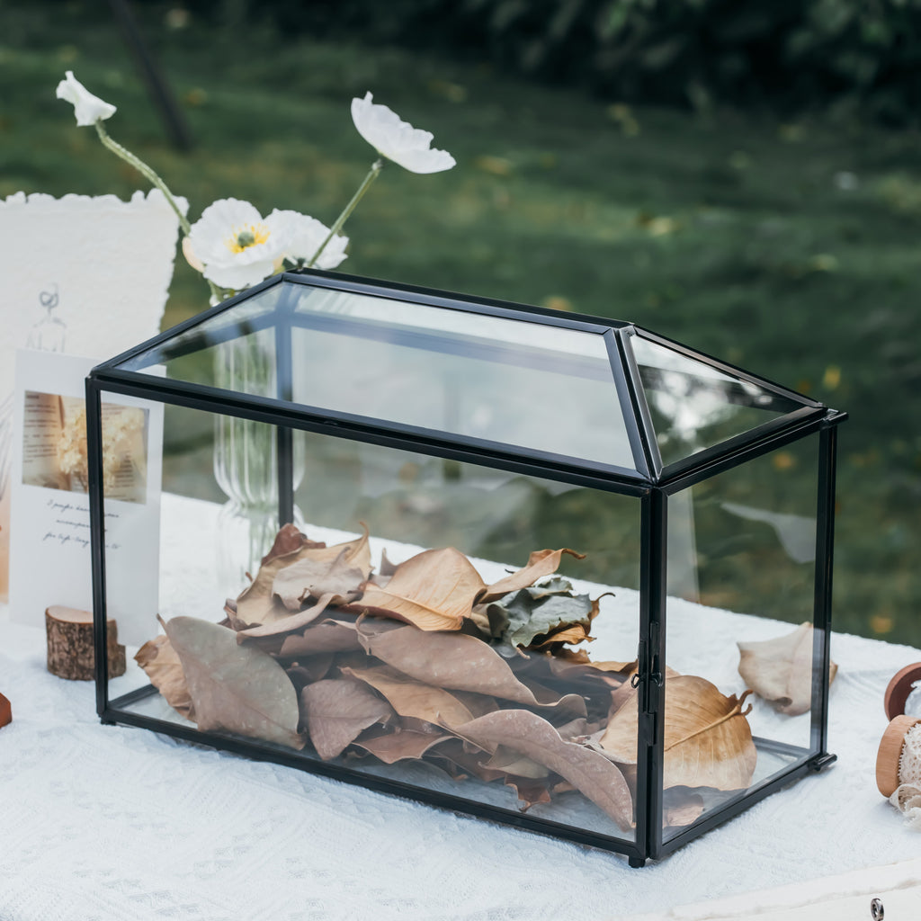 Wedding Glass Card Box | NCYPgarden