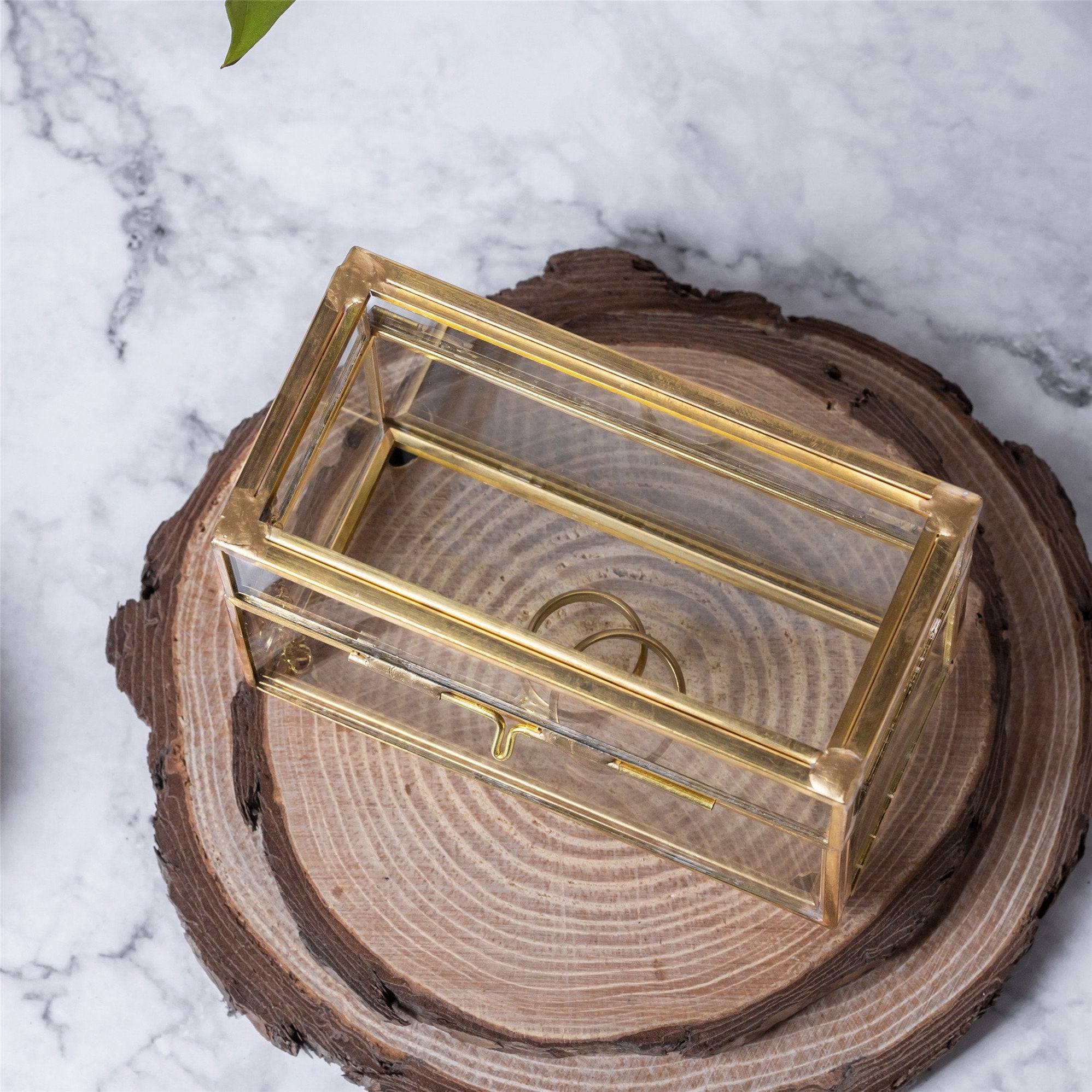 Wedding Glass Card Box | NCYPgarden