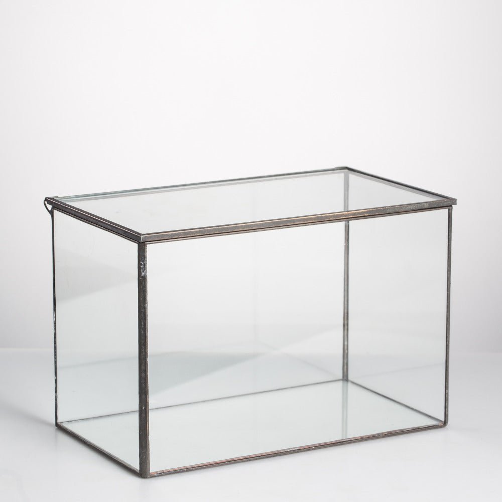 Shop Handmade Glass Geometric Terrarium Box with Lid — NCYPgarden